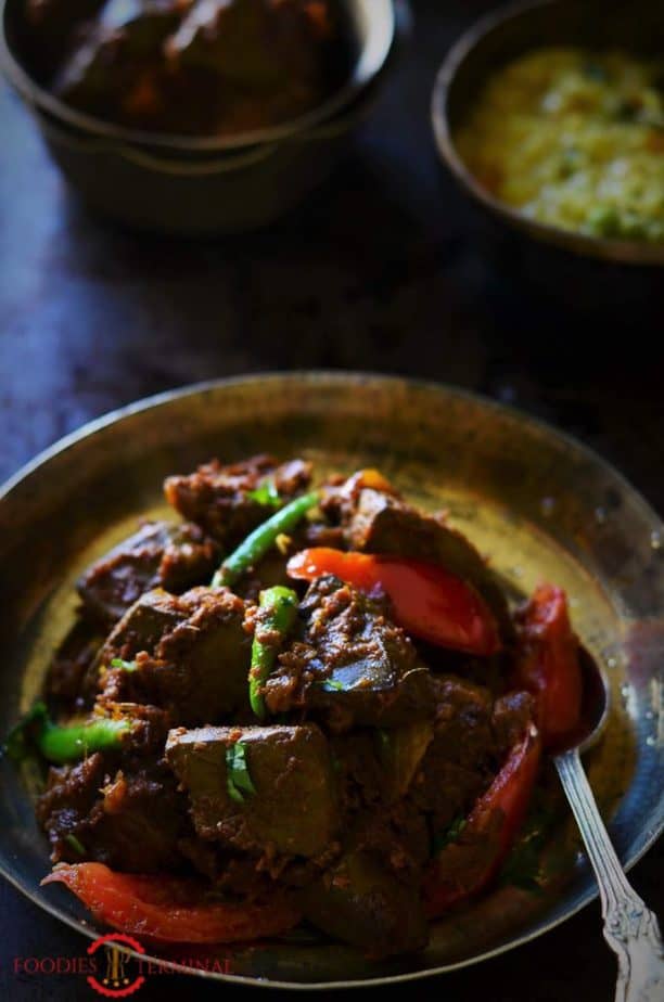 Mutton Liver Fry » Foodies Terminal