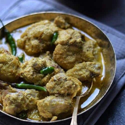 Posto Chicken recipe under 30 mins | Posto Murgi | Foodies Terminal ...