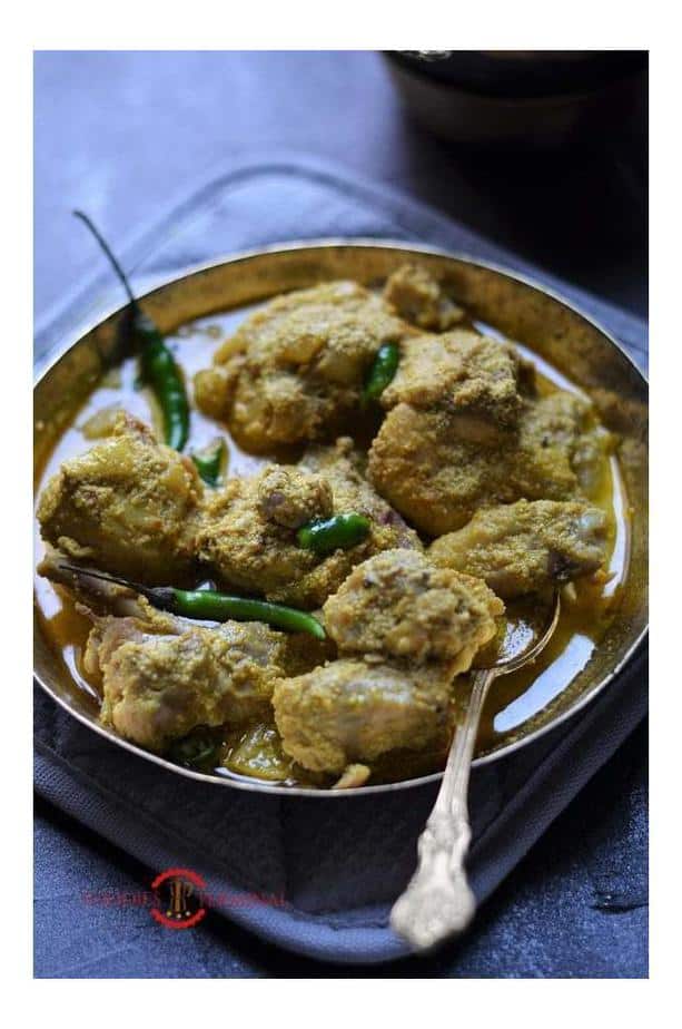 Posto Chicken recipe under 30 mins | Posto Murgi | Foodies Terminal ...