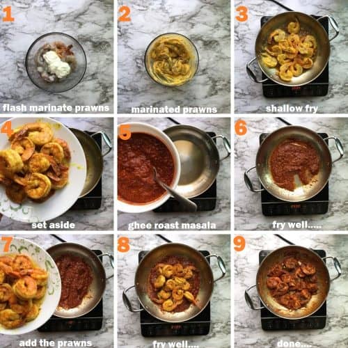 Prawn Ghee Roast | Mangalorean Prawn Ghee Roast Recipe » Foodies Terminal