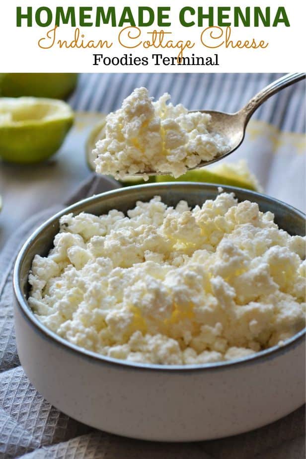 How to make Chenna | Chena Recipe (Video) » Foodies Terminal