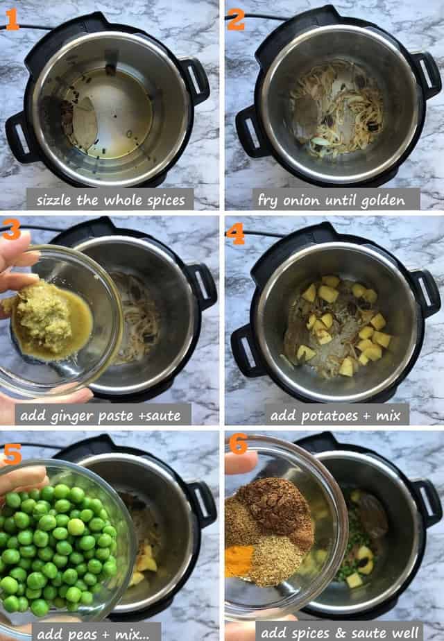 Aloo Matar Pulao | Aloo Matar Rice | Aloo Matar Chawal » Foodies Terminal