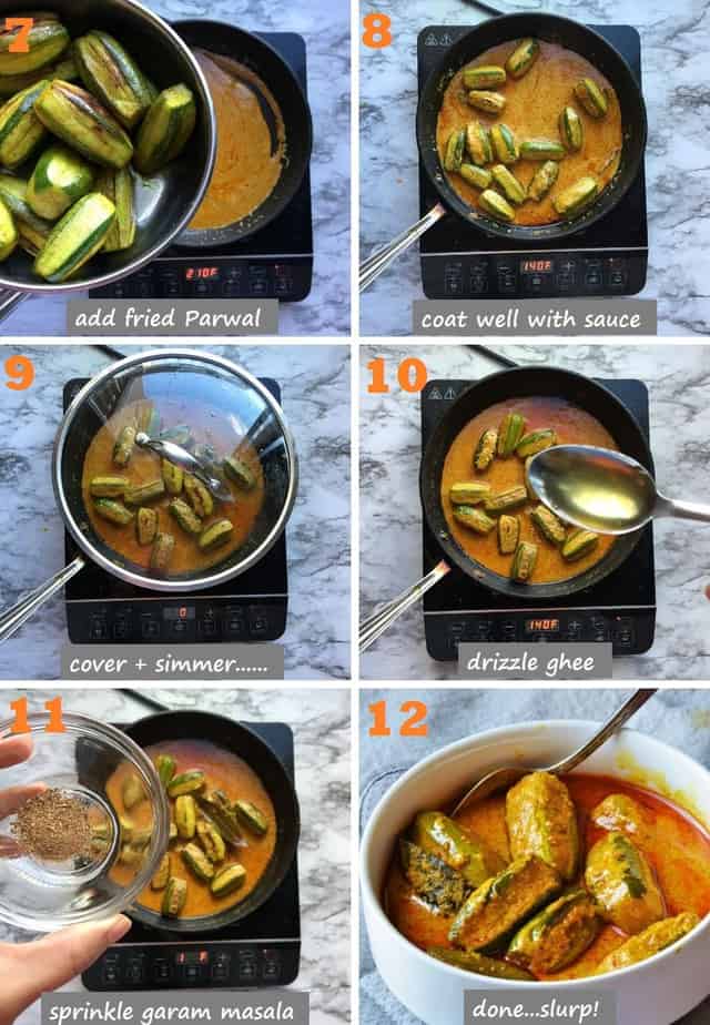 Doi Potol | Niramish Doi Potol | Doi Potol without Onion » Foodies Terminal