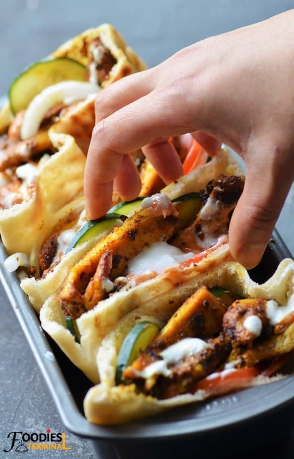 Instant Pot Chicken Shawarma (Video) » Foodies Terminal