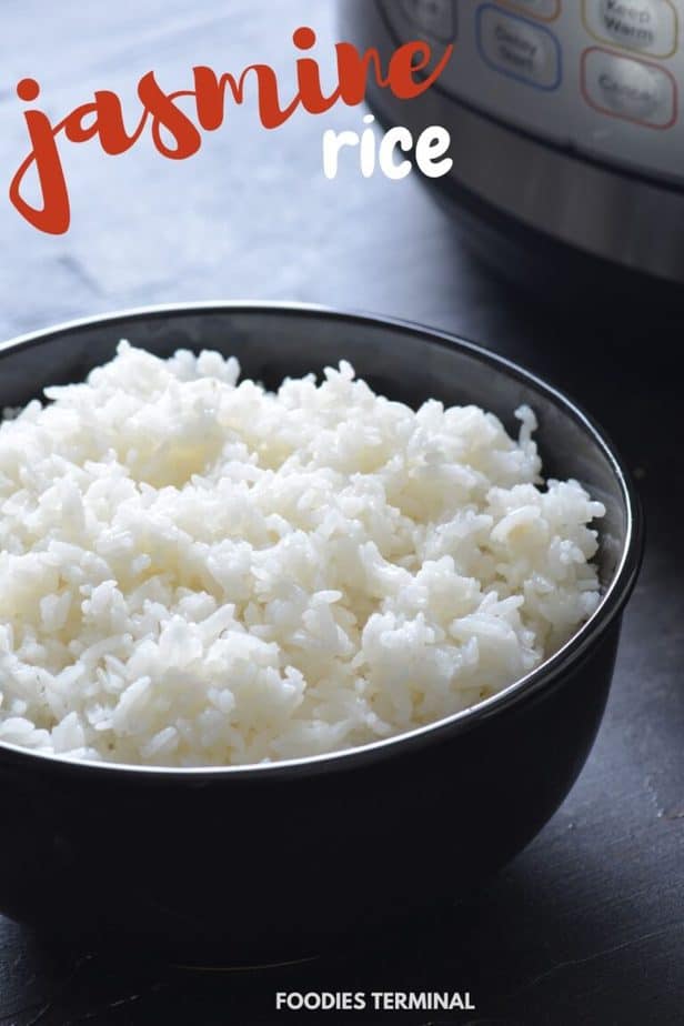 Perfect Jasmine Rice Instant Pot » Foodies Terminal
